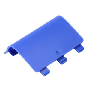 battery back door lid cover case for xbox one wireless controller - blue