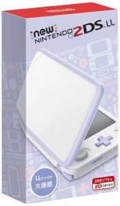 new nintendo 2ds ll white × lavender jansuaaa