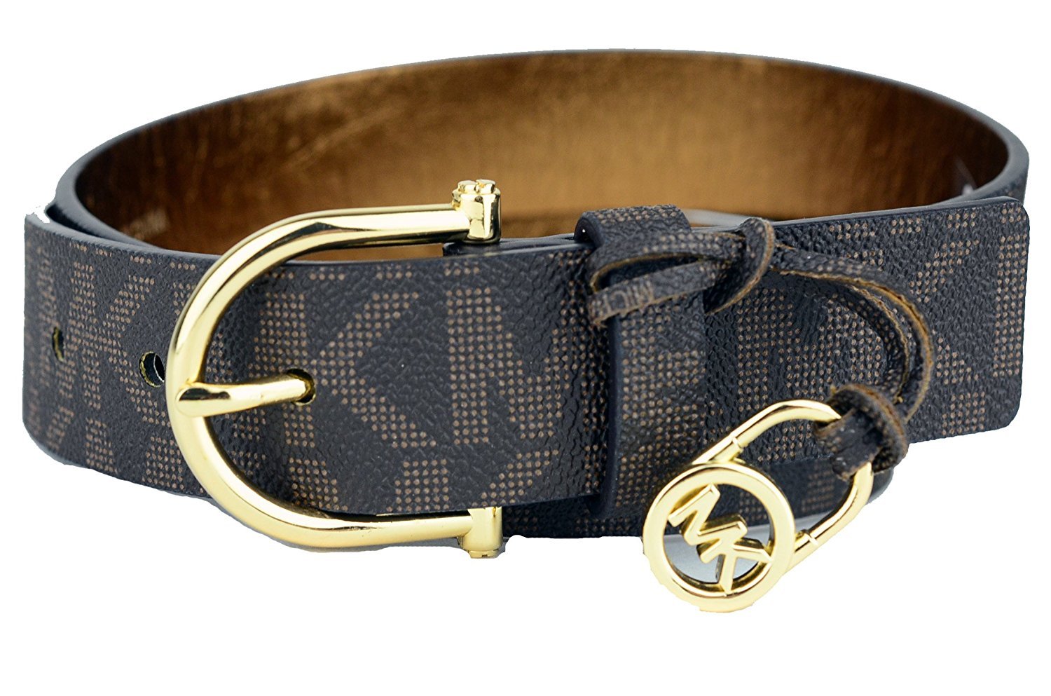 Michael Kors Womens Belt, Signature Logo Wide Belt Size X-Large