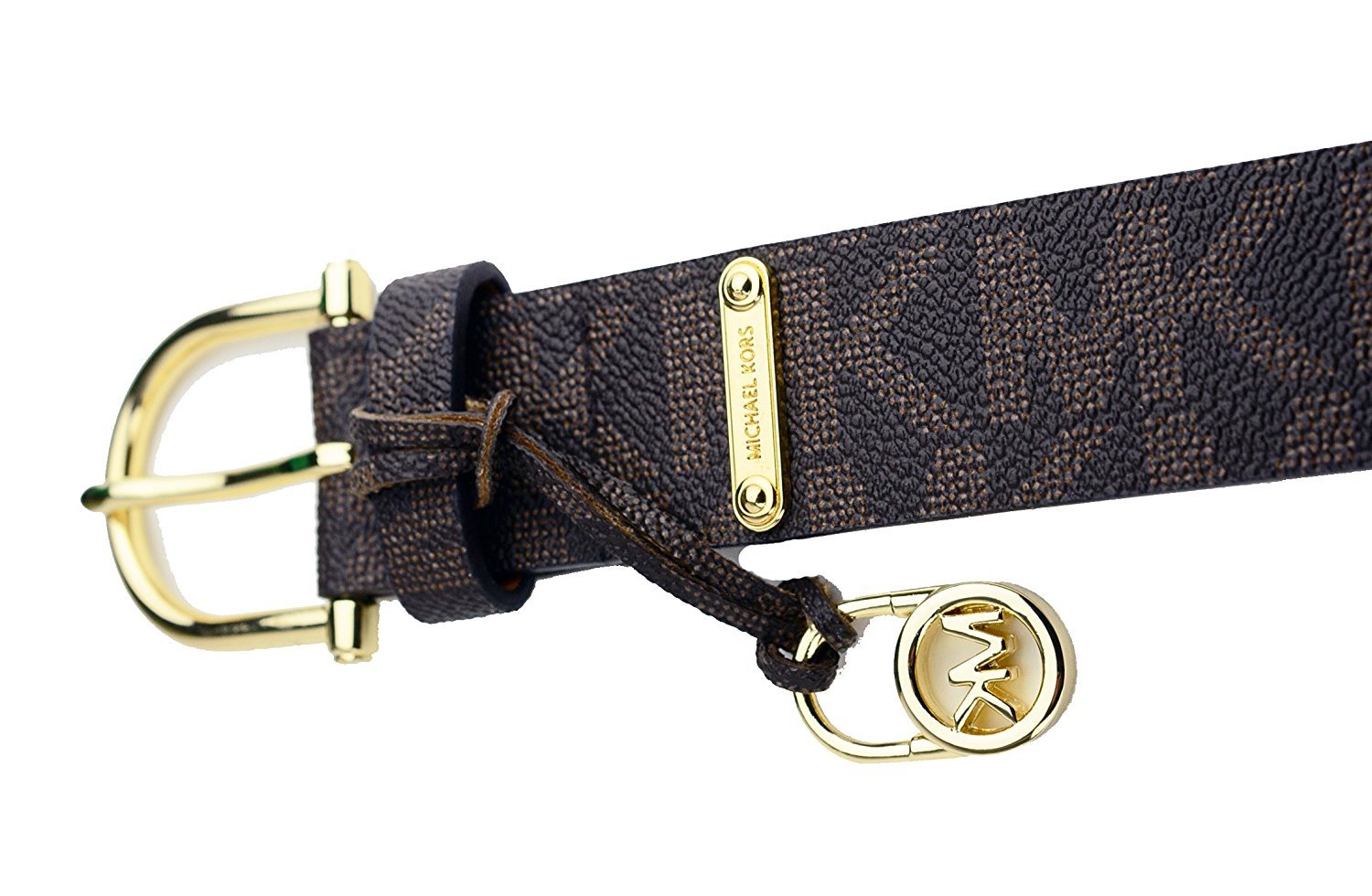 Michael Kors Womens Belt, Signature Logo Wide Belt Size X-Large