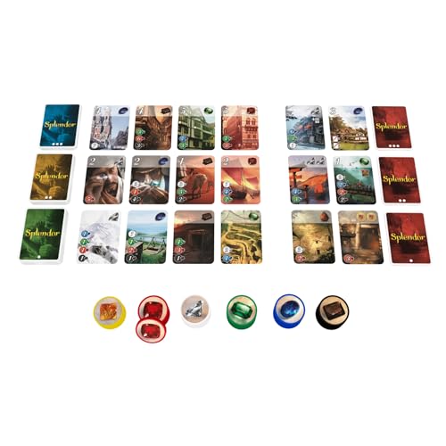 Cities of Splendor Board Game EXPANSION - Strategy Game for Kids and Adults, Fun Family Game Night Entertainment, Ages 10+, 2-4 Players, 30-Minute Playtime, Made by Space Cowboys