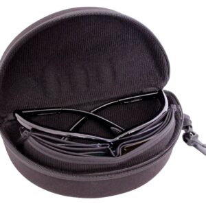 Python RG Multi Lense Racquetball (Squash) Eye Protection w/free case (Eyewear, Goggle, Eyeguard) - BLACK