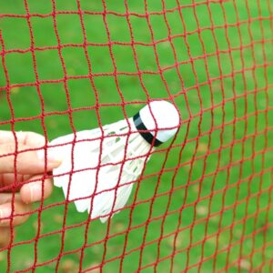 NKTM Badminton Net, Badminton Sets for Backyards with Net Badminton Net for Backyard Badminton Nets Portable Badminton Tournament Net for Garden Schoolyard Backyard (20 FT x 2.5 FT)