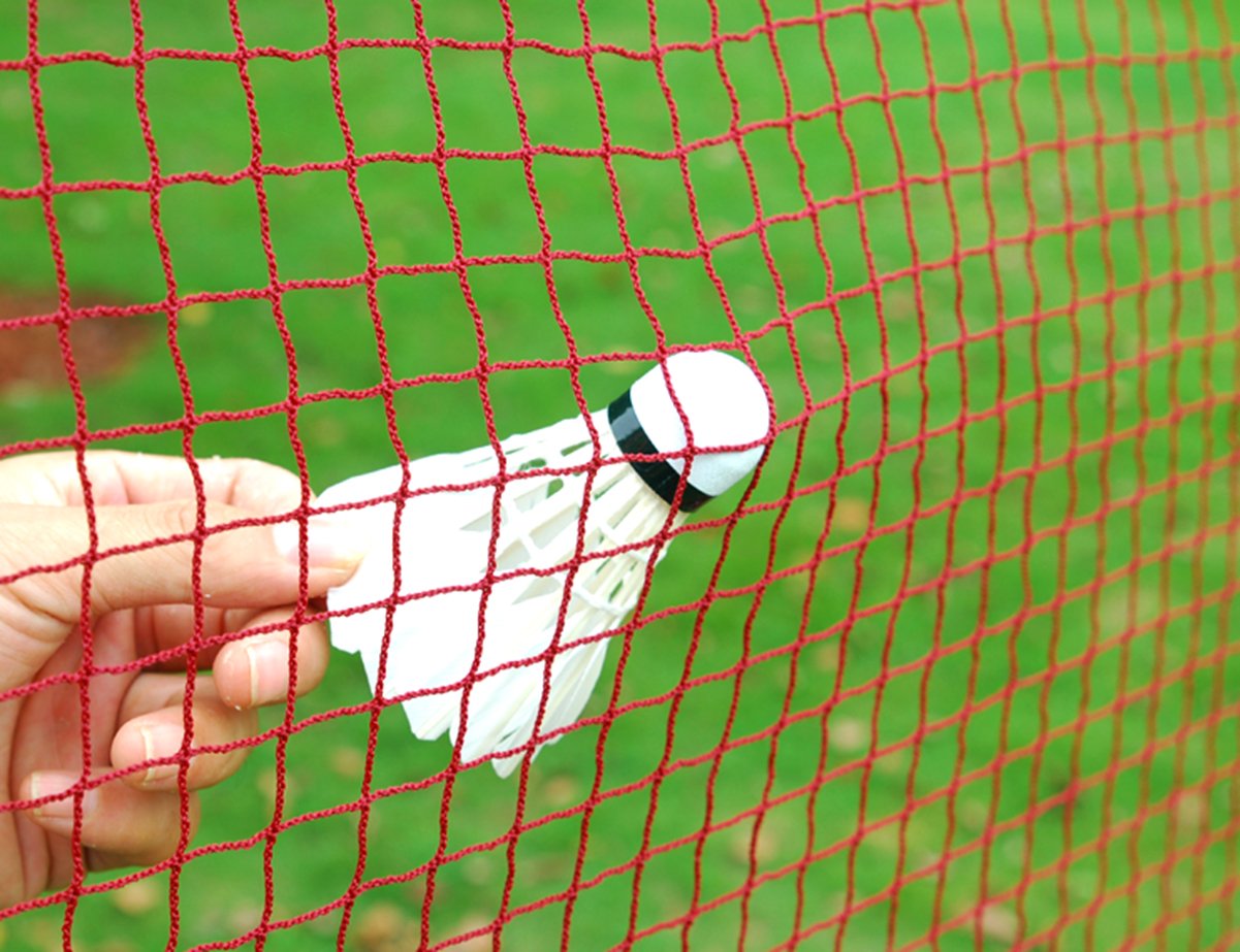 NKTM Badminton Net, Badminton Sets for Backyards with Net Badminton Net for Backyard Badminton Nets Portable Badminton Tournament Net for Garden Schoolyard Backyard (20 FT x 2.5 FT)