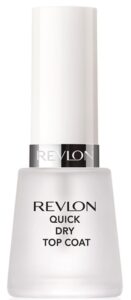 revlon quick dry top coat, 2 count