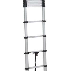 Cosco 20309T1ASE Smartclose Telescoping Aluminum Ladder, (300-Pound Capacity, 8.5 ft. ladder with 12 ft. Max Reach)