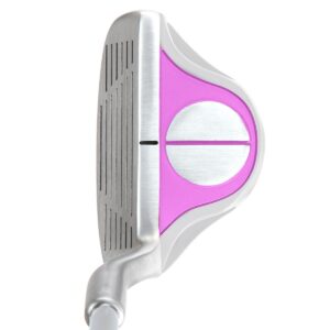 intech ez roll senior ladies right hand pink golf chipper - 33 ½ inches