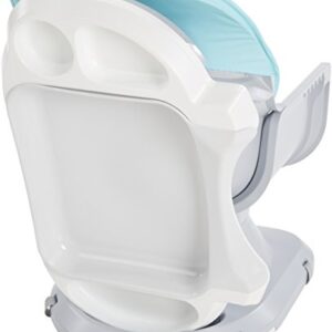 Fisher-Price Baby to Toddler High Chair SpaceSaver Portable Dining Seat & Booster with Washable Deep Tray & Liner, Windmill