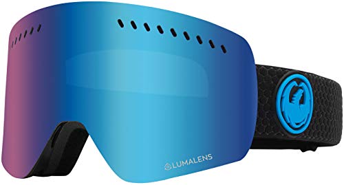 Dragon Alliance Split/Blue LL Amber Goggles, Black