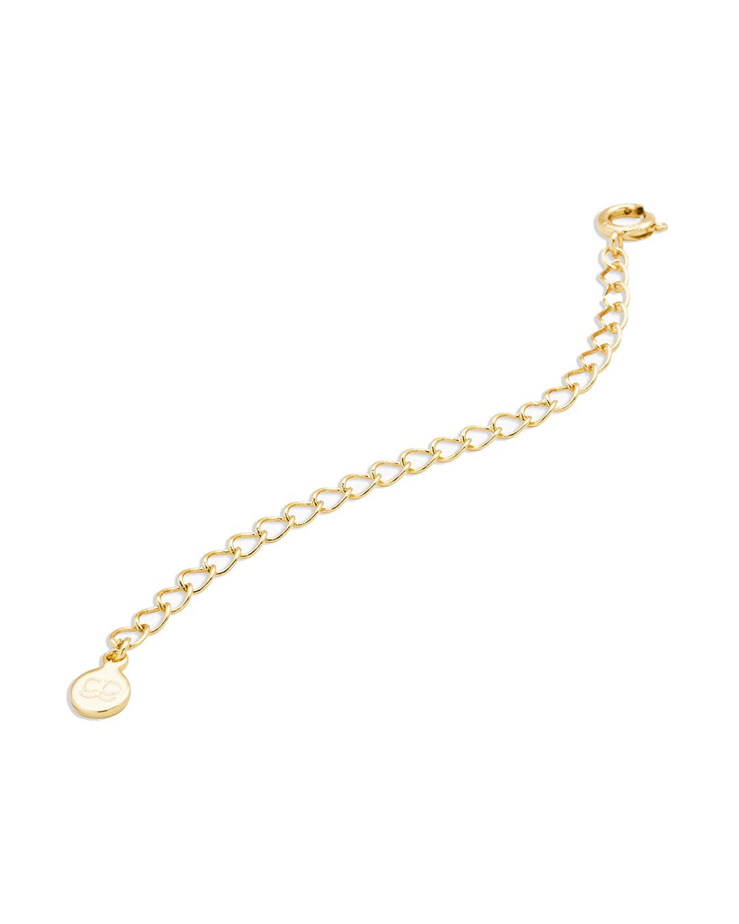 gorjana Women's 3 Inch Adjustable Necklace Extender, 18k Gold Plated