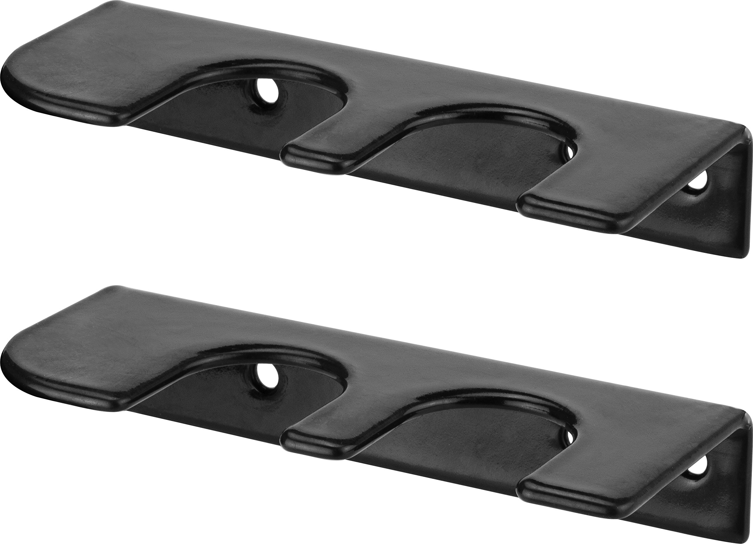 BARSKA AF13032 Two Rifle Safe Shotgun Racks for AX11898 & AX11780, Black