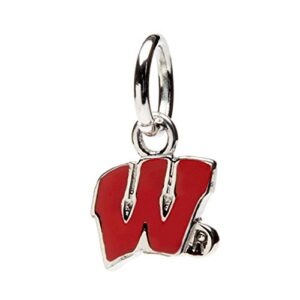 stone armory university of wisconsin charm pendant | wisconsin badgers charm | officially licened wisconsin jewelry