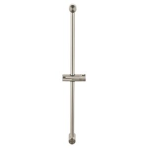 american standard 1660730.295 round handheld shower head slide bar 30 inch, brushed nickel