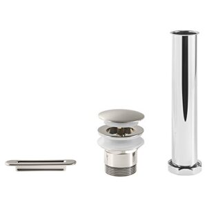 american standard 1582000.295 drain and overflow kit, brushed nickel