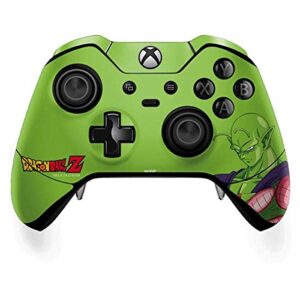 skinit decal gaming skin compatible with xbox one elite controller - officially licensed dragon ball z piccolo portrait design