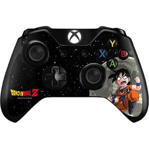 skinit decal gaming skin compatible with xbox one controller - officially licensed dragon ball z gohan transform design