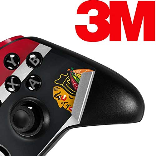 Skinit Decal Gaming Skin compatible with Xbox One Elite Controller - Officially Licensed NHL Chicago Blackhawks Jersey Design