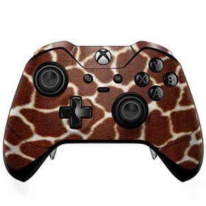 skinit decal gaming skin compatible with xbox one elite controller - officially licensed skinit originally designed giraffe design