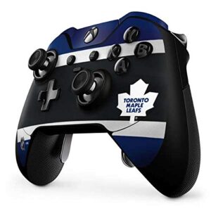 Skinit Decal Gaming Skin Compatible with Xbox One Elite Controller - Officially Licensed NHL Toronto Maple Leafs Jersey Design