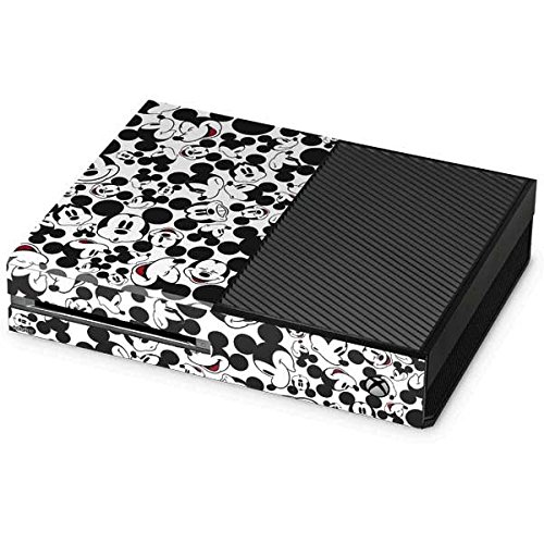 Skinit Decal Gaming Skin Compatible with Xbox One Console - Officially Licensed Disney Mickey Mouse Face Pattern Design