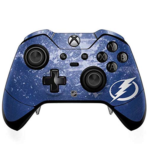 Skinit Decal Gaming Skin compatible with Xbox One Elite Controller - Officially Licensed NHL Tampa Bay Lightning Frozen Design