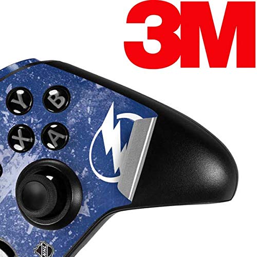 Skinit Decal Gaming Skin compatible with Xbox One Elite Controller - Officially Licensed NHL Tampa Bay Lightning Frozen Design