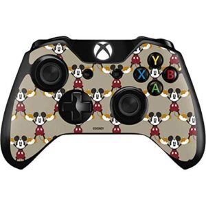 skinit decal gaming skin compatible with xbox one controller - officially licensed disney mickey mouse pattern formation design