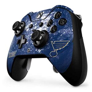 Skinit Decal Gaming Skin compatible with Xbox One Elite Controller - Officially Licensed NHL St. Louis Blues Frozen Design