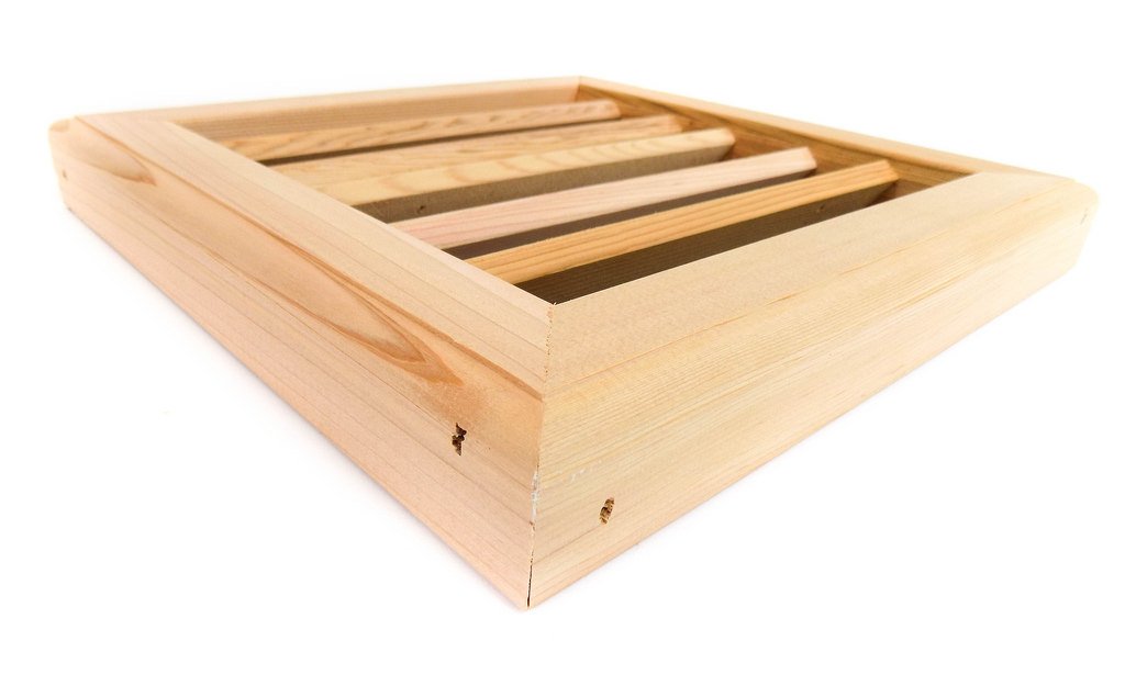 Miller Shingle Square Clear Cedar Vent, Flush Mount - 12 inch x 12 inch