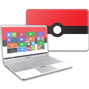 mightyskins skin compatible with samsung notebook 9 – battle ball | protective, durable, and unique vinyl decal wrap cover | easy to apply, remove, and change styles | made in the usa