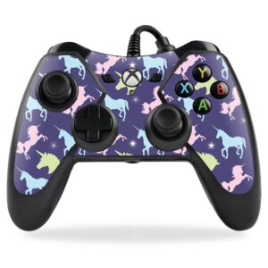 mightyskins skin compatible with powera xbox one elite controller – unicorn dream | protective, durable, and unique vinyl decal wrap cover | easy to apply, remove, and change styles | made in the usa