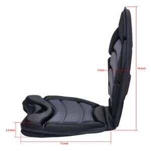 Ultra thick OceanMotion Ergo-Fit sit on top Kayak seat w/storage bag