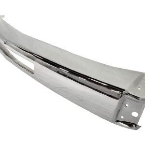 MBI AUTO - Chrome, Steel Front Bumper Impact Face Bar Compatible with 2007 2008 2009 2010 2011 2012 2013 Chevy Silverado 1500 Pickup 07-13, GM1002831