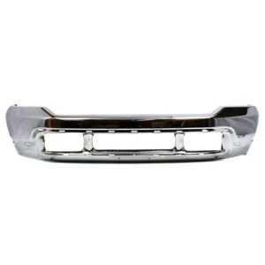 mbi auto - chrome, steel front bumper shell fascia for 1999-2004 ford f250 f350 f450 f550 super duty 99-04 & 2000-2004 ford excursion 00-04, fo1002375