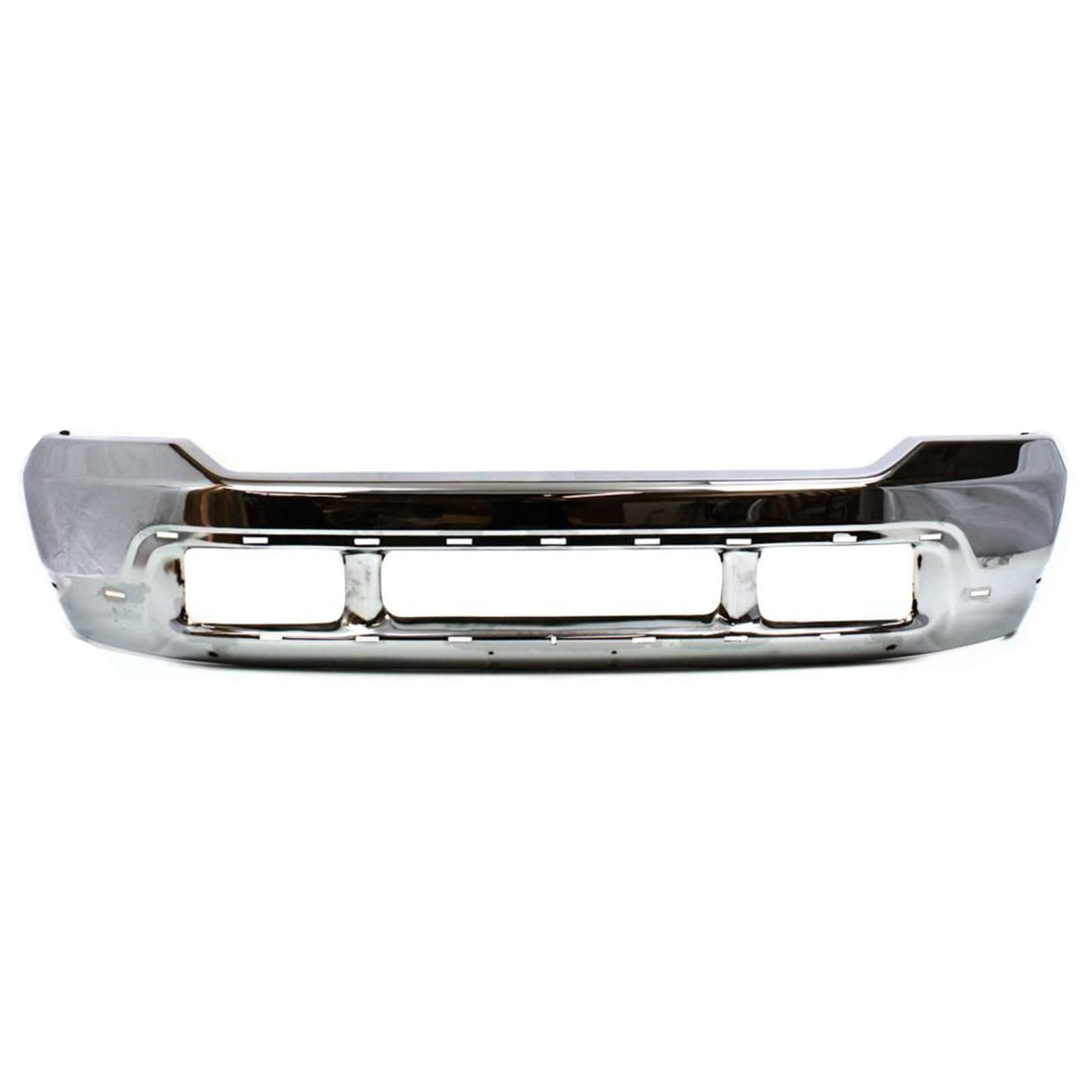 MBI AUTO - Chrome, Steel Front Bumper Shell Fascia for 1999-2004 Ford F250 F350 F450 F550 Super Duty 99-04 & 2000-2004 Ford Excursion 00-04, FO1002375