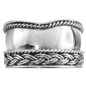 Bali Handmade Filigree 925 Sterling Silver Adjustable Toe Ring