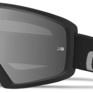 Giro Blok MTB Bike Goggles - Black/Grey Frame with Smoke/Clear Lens