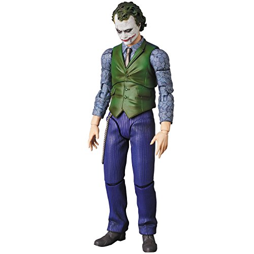 Entertainment Earth Batman Dark Knight The Joker Cop Version Mafex Action Figure