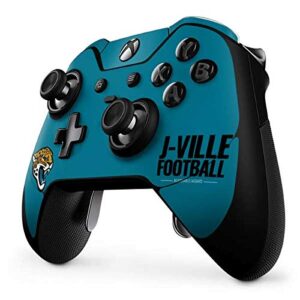 Skinit Decal Gaming Skin Compatible with Xbox One Elite Controller - Officially Licensed NFL Jacksonville Jaguars Team Motto Design