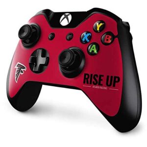 Skinit Decal Gaming Skin Compatible with Xbox One Controller - Officially Licensed NFL Atlanta Falcons Team Motto Design