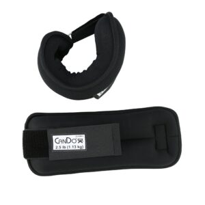 Cando 10-3384-2 Weight Straps, 5 lb. Set, Black (Pack of 2)