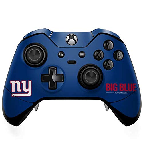 Skinit Decal Gaming Skin compatible with Xbox One Elite Controller - Officially Licensed NFL New York Giants Team Motto Design