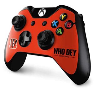 Skinit Decal Gaming Skin Compatible with Xbox One Controller - Officially Licensed NFL Cincinnati Bengals Team Motto Design