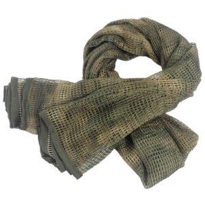 hyout tactical military neck scarves woodland camo scarf sniper veil desert shemagh for wargame outdoor sports