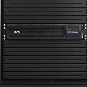 APC 750VA Smart UPS with SmartConnect, SMT750RM2UC Rack Mount UPS Battery Backup, Sinewave, AVR, 120V, Line Interactive Uninterruptible Power Supply