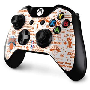 Skinit Decal Gaming Skin Compatible with Xbox One Controller - Officially Licensed NBA NY Knicks Historic Blast Design