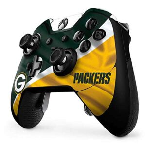 Skinit Decal Gaming Skin compatible with Xbox One Elite Controller - Officially Licensed NFL Green Bay Packers Design