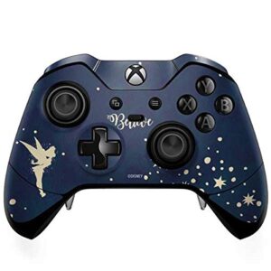 skinit decal gaming skin compatible with xbox one elite controller - officially licensed disney tinker bell believe design