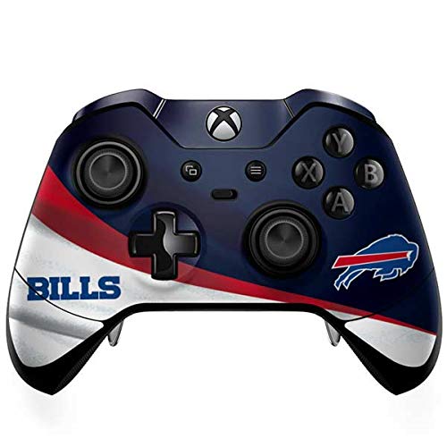 Skinit Decal Gaming Skin compatible with Xbox One Elite Controller - Officially Licensed NFL Buffalo Bills Design