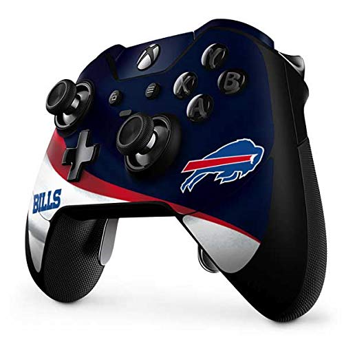 Skinit Decal Gaming Skin compatible with Xbox One Elite Controller - Officially Licensed NFL Buffalo Bills Design